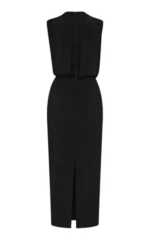 Rachel Gilbert Aiya Draped Midi Dress