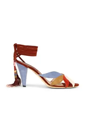 Etro Suede Fondo Sandal - Multi