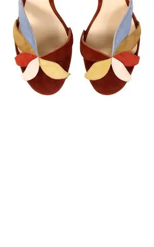 Etro Suede Fondo Sandal