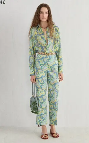 Etro Printed Cotton Shirt