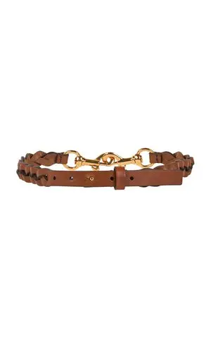 Etro Leather Braided Belt