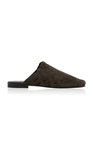 ST. AGNI Bunto Woven Slide - Red