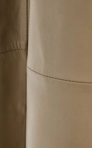BY MALENE BIRGER Leather Midi Skirt
