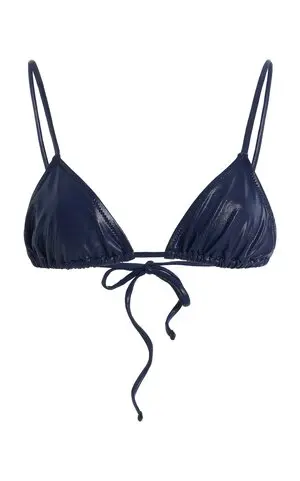 TROPIC OF C Equator Bikini Top - Navy