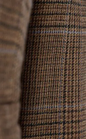 BY MALENE BIRGER Claye Checked Virgin Wool Jacket