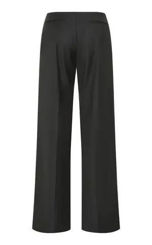 ST. AGNI Carter Wool Polyester Straight Leg Trouser