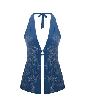 MAISON SEL Wrap Around Top
