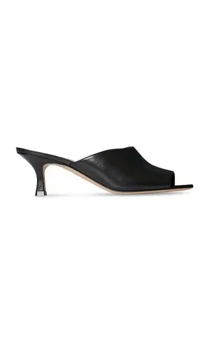 THE ROW The Row Ella Leather Kitten Mules