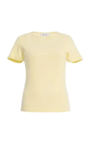 Matteau Cotton Baby T-shirt - Yellow