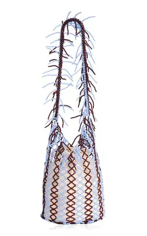 LIKE A BIRD Festiva And Espresso Mist Beaded Bag - Multi