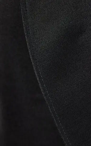 Brandon Maxwell Willis Scoop-neck Wool-silk Midi Dress