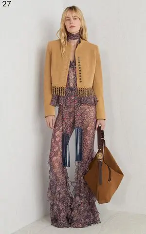 Etro Patterened Silk Bra