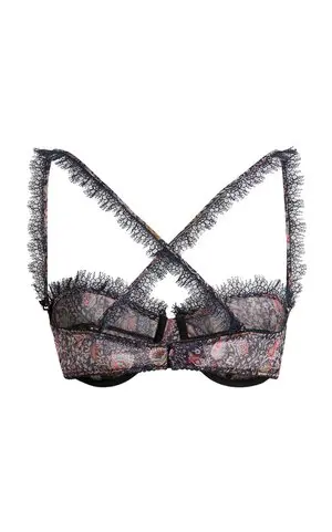 Etro Patterened Silk Bra