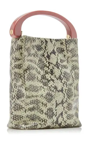 Dries Van Noten Crisp Micro Leather Bag