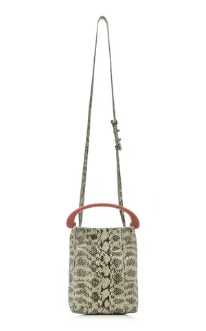 Dries Van Noten Crisp Micro Leather Bag
