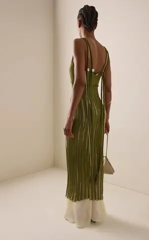 AISLING CAMPS Nymph Poplin Maxi Dress