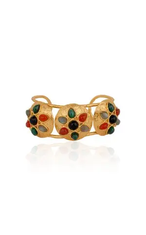 Sylvia Toledano Gold Plated Paisley Bracelets - Multi