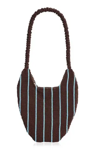 LIKE A BIRD Alva And Espresso Beaded Shoulder Bag - Multi