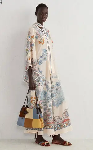 Etro Multicolor Libra Shopping Bag