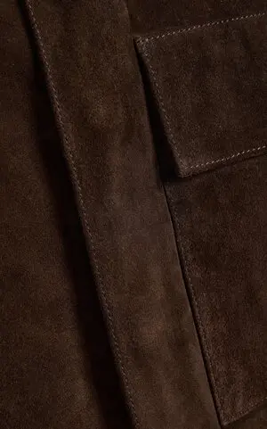 NILI LOTAN Cirque Suede Jacket