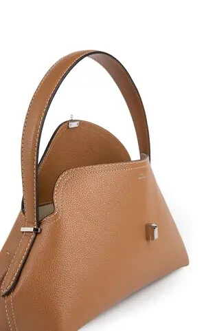 TOTEME T-lock Leather Shoulder Bag