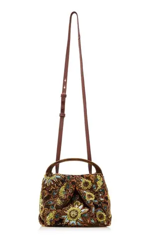 Dries Van Noten Crisp Small Cotton-blend Handbag