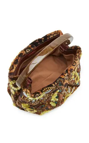 Dries Van Noten Crisp Small Cotton-blend Handbag