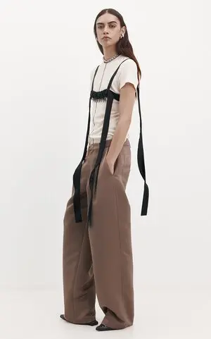 HARRIS TAPPER Exclusive Cail Satin Faille Trousers