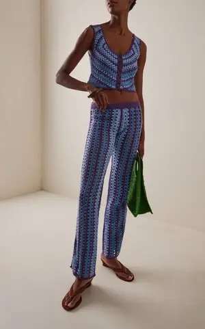 Akoia Swim Exclusive Cotton Top And Pants Set