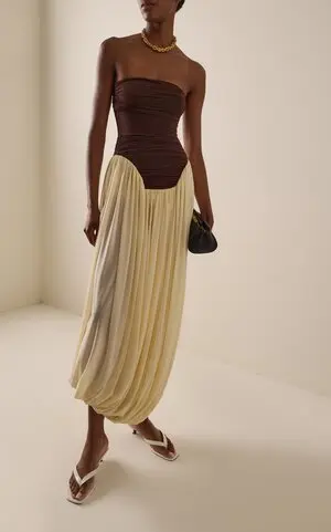 MAYGEL CORONEL Exclusive Sacra Jersey Maxi Dress