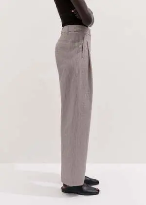 ME+EM Seersucker Striped Trousers
