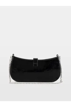 Zadig&Voltaire Janis Vintage Patent Bag With Signature Wings