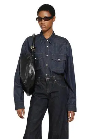 Khaite Grenon Chambray Shirt