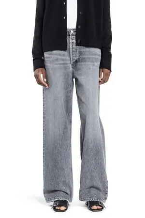 AGOLDE Low Slung Baggy Jeans - Grey