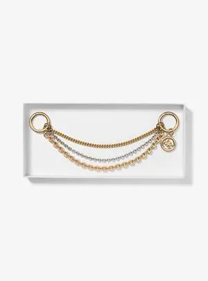Michael Kors Mixed-metal Chain Bag Charm