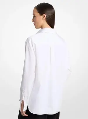 Michael Kors Katia Cotton Poplin Shirt