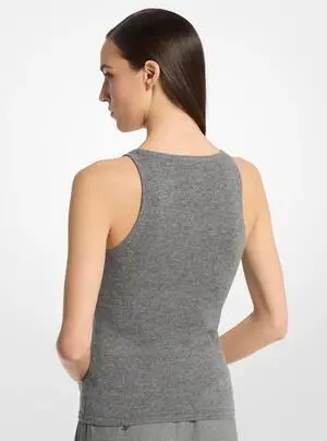 Michael Kors Cashmere Blend Tank Top