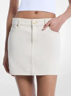 Michael Kors Denim Mini Skirt