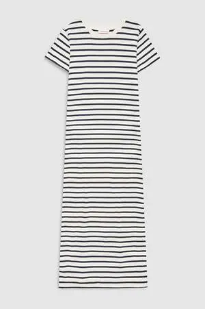 ANINE BING Striped Maxi Dress