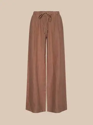 L'Agence Connie Linen Drawstring Trouser