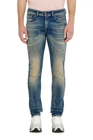 DIESEL® Sleenker Low Waist Zip Fly Skinny Jeans