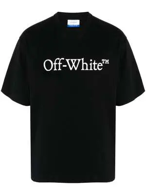 Off-White Big Bookish Cotton T-shirt - Multicolor
