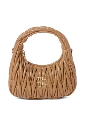 Miu Miu Wander Small Leather Hobo Bag - Multicolor