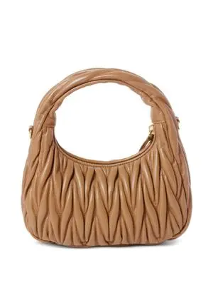 Miu Miu Wander Small Leather Hobo Bag - Multicolor
