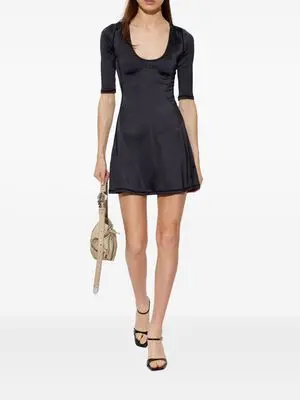DIESEL® Mini Dress With Logo Detail