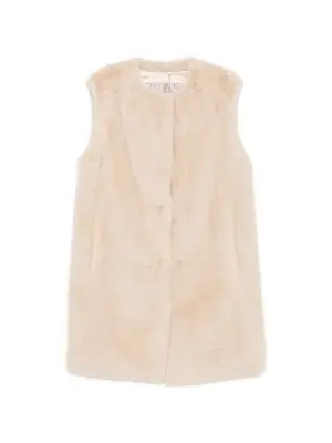 Herno Sleeveless Faux Fur Vest - Multicolor