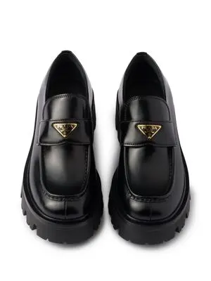 Prada Leather Loafers