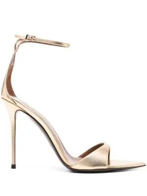 GIUSEPPE ZANOTTI Intriigo Leather Stiletto Sandals - Multicolor