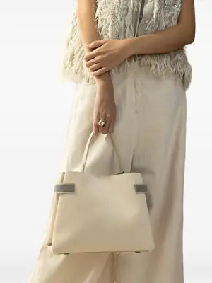 Brunello Cucinelli Suede Leather Tote Bag - Multicolor