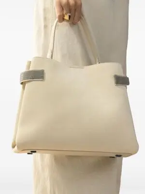 Brunello Cucinelli Suede Leather Tote Bag - Multicolor